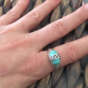 Premier Designs | Jewelry | Premier Designs 925 Etched Silver Turquoise ...